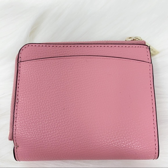 kate spade | Bags | Small Bifold Wallet Kate Space Silvia Rococo Pink ...